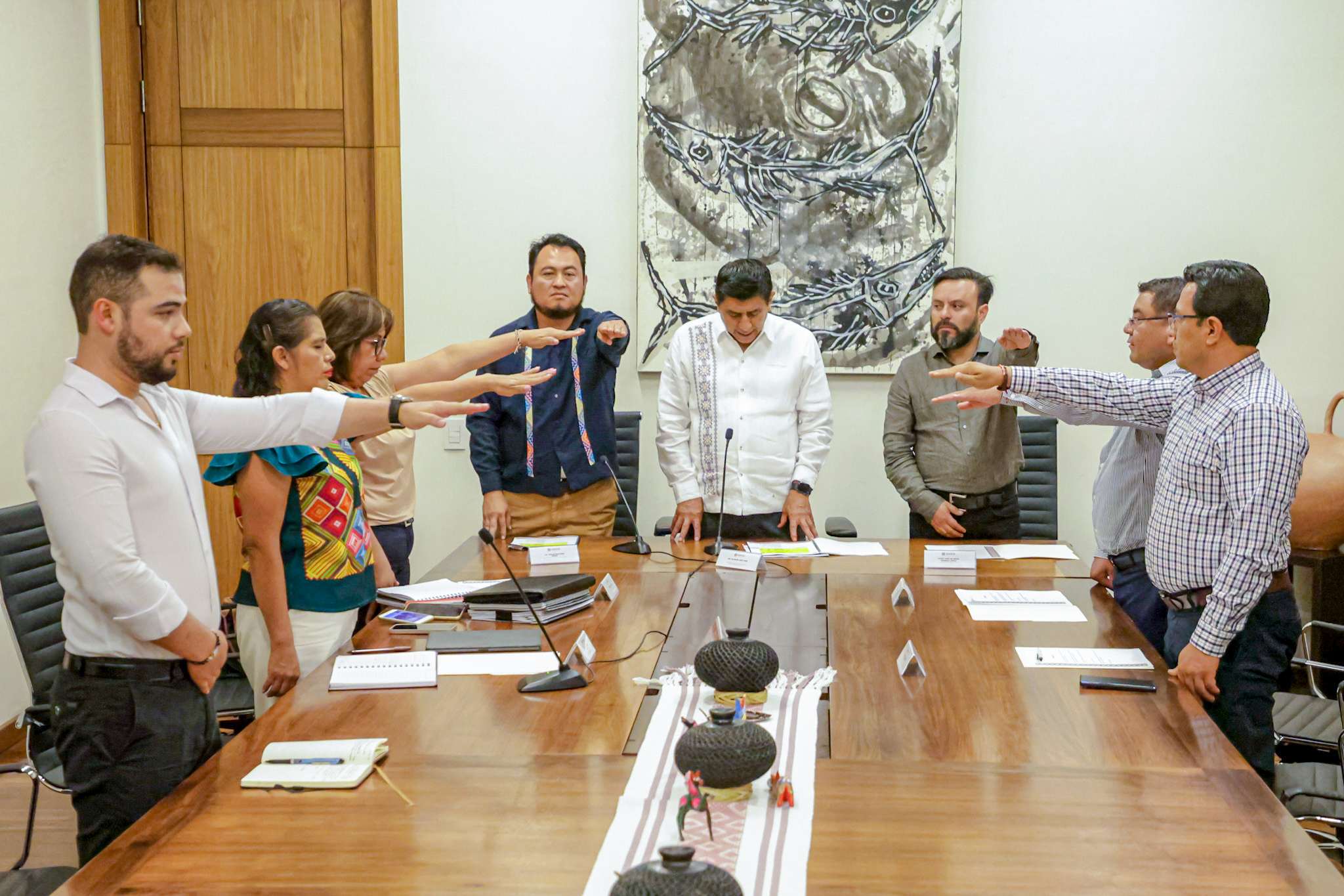 Instala Gobernador Salomón Jara Cruz Junta Directiva del IEEPO | La ...