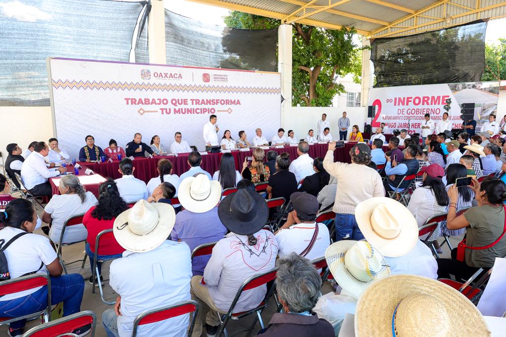 Desde Mariscala de Juárez convoca Salomón Jara a trabajar en unidad ...