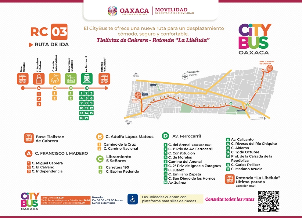 Inicia nueva ruta del Citybus, cubrirá de Tlalixtac a la rotonda de La ...